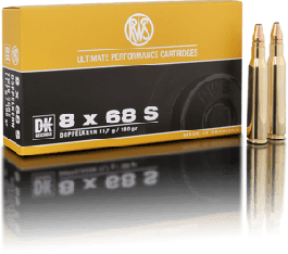 8 x 68 S - Standard calibers - Rifle ammunition - Ammunition